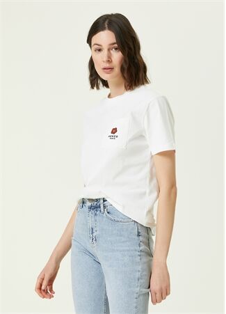 Kenzo Kadın Tshirt Beyaz Xs Eu Kenzo Kadın Tshirt Beyaz Xs Eu