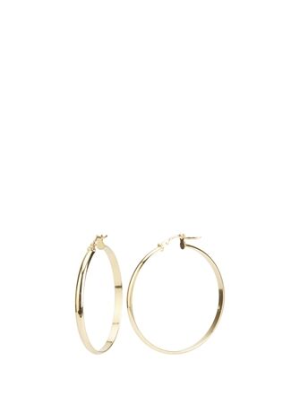 Collection Kadın Altın Rengi Halka Küpe EU