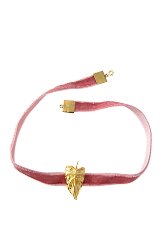 Peracas Kadın Sofia Pembe Altın Rengi Kaplama Choker Kolye Eu Peracas Kadın Sofia Pembe Altın Rengi Kaplama Choker Kolye Eu