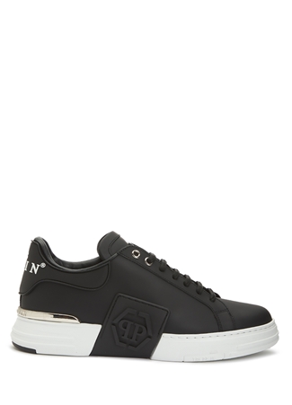 Philipp Plein Erkek Siyah Logo Detaylı Deri Sneaker 40 Eu Philipp Plein Erkek Siyah Logo Detaylı Deri Sneaker 40 Eu