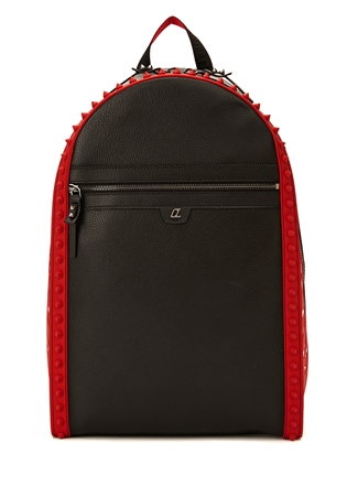 Christian Louboutin Erkek Siyah Deri Sırt Çantası Kırmızı Eu Christian Louboutin Erkek Siyah Deri Sırt Çantası Kırmızı Eu