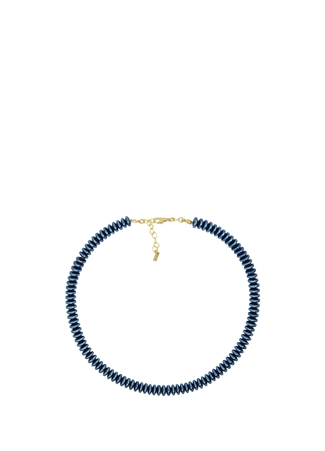 Sol By Studio Kadın Mavi Boncuklu Kolye EU Sol By Studio Kadın Mavi Boncuklu Kolye EU