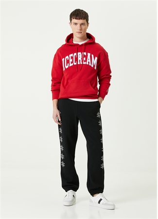 Icecream Erkek Cones And Bones Siyah Jogger Eşofman Altı S EU
