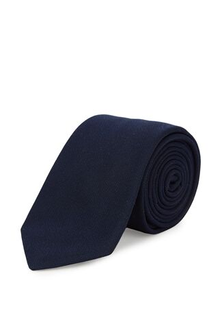 Network Erkek Lacivert İpek Kravat EU
