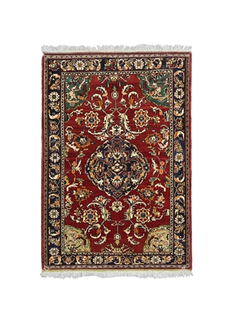 Soho Antiq Ambar El Dokuması Yün Halı Çok Renkli