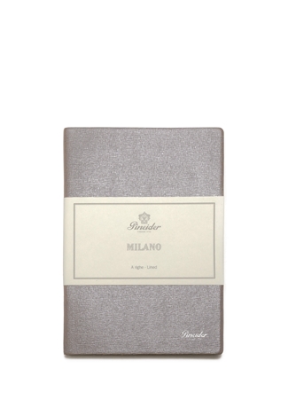 Pineider Erkek Medium Milano Silver Defter Gri Eu Pineider Erkek Medium Milano Silver Defter Gri Eu