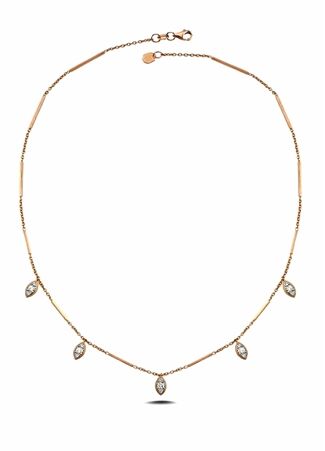 Melis Göral Kadın Mirror Taşlı Altın Rengi Kolye EU Melis Göral Kadın Mirror Taşlı Altın Rengi Kolye EU