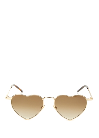 Kadın Kahverengi Kalp Formlu Güneş Gözlüğü EU Kadın Kahverengi Kalp Formlu Güneş Gözlüğü EU