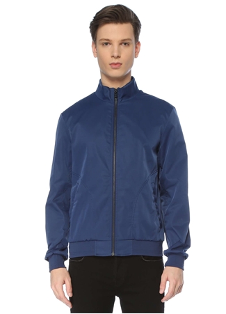 Palzileri Lab Erkek Lacivert Dik Yaka Mont Mavi 50 IT