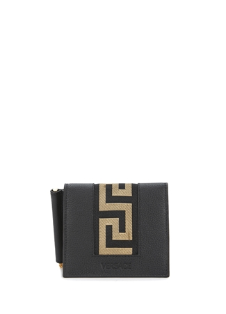 Versace Erkek Siyah Sarı Deri Kartlık EU Versace Erkek Siyah Sarı Deri Kartlık EU