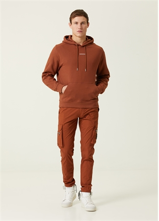 CK Jeans Erkek Slim Fit Kahverengi Kargo Pantolon 34-32 EU CK Jeans Erkek Slim Fit Kahverengi Kargo Pantolon 34-32 EU