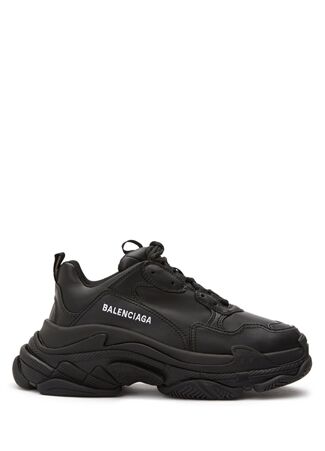 Balenciaga Kadın Triple S Siyah Sneaker 36 EU Balenciaga Kadın Triple S Siyah Sneaker 36 EU