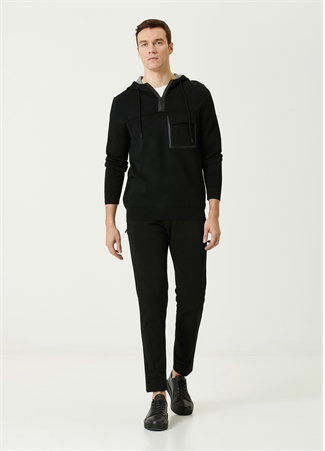 Network Erkek Jogger Fit Siyah Pantolon 46 EU
