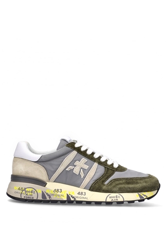 Premiata Erkek Lander Gri Dokulu Sneaker 39 EU Premiata Erkek Lander Gri Dokulu Sneaker 39 EU