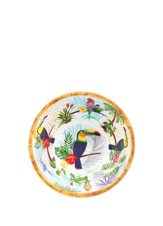 Les Jardins de Comptesse Rio Colorblocked Desenli Melamin Kase Çok Renkli Les Jardins de Comptesse Rio Colorblocked Desenli Melamin Kase Çok Renkli