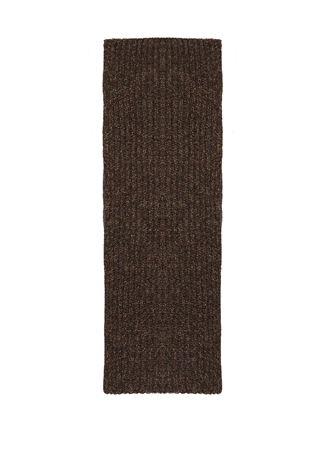 Beymen Club Kadın Kahverengi Sim Dokulu Triko Atkı EU