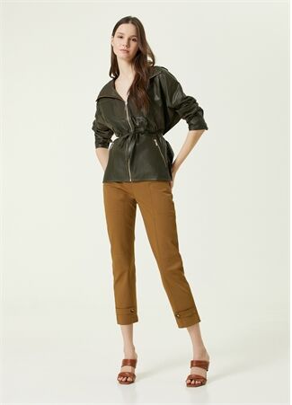 Network Kadın PANTOLON Kahverengi 34 EU