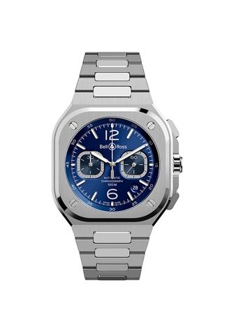 Bell & Ross Erkek Instruments Blue Chrono Kol Saati EU Bell & Ross Erkek Instruments Blue Chrono Kol Saati EU