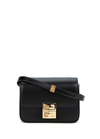 Givenchy Kadın 4G S Siyah Deri Çapraz Çanta EU