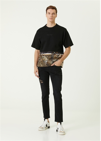 Dolce&Gabbana Erkek Skinny Fit Siyah Jean Pantolon 44 IT