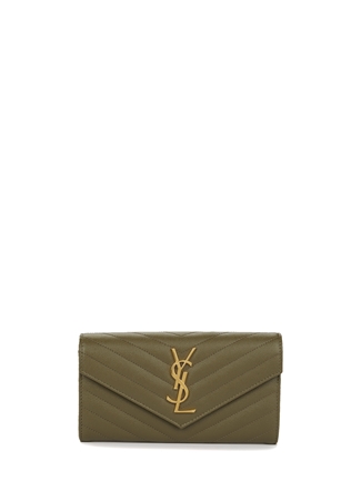 Kadın Monogram Large Haki Kapitoneli Deri Cüzdan EU Kadın Monogram Large Haki Kapitoneli Deri Cüzdan EU