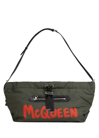Alexander McQueen Kadın Bundle Haki Omuz Çantası EU Alexander McQueen Kadın Bundle Haki Omuz Çantası EU