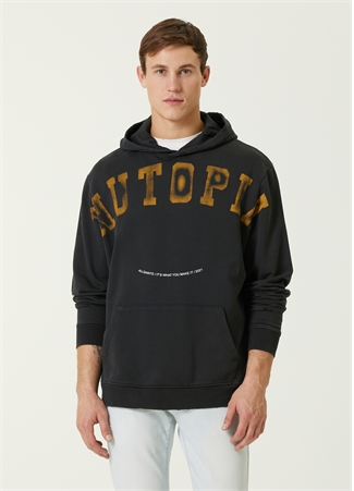 Allsaints Erkek Nutopean Antrasit Kapüşonlu Sweatshirt Gri XS EU Allsaints Erkek Nutopean Antrasit Kapüşonlu Sweatshirt Gri XS EU