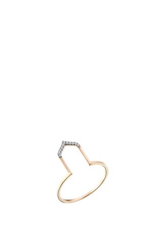 Her Story Kadın Four Centered Arch Altın Rengi Yüzük EU