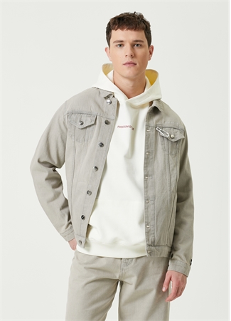 Freedom of Space Erkek Bej Denim Ceket S EU Freedom of Space Erkek Bej Denim Ceket S EU