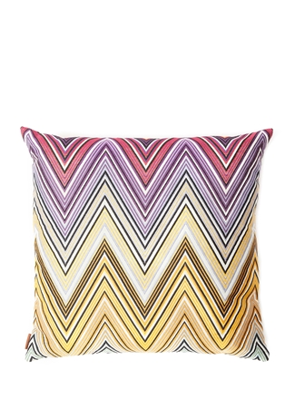 Missoni Home Kew Zikzak Desenli 40x40 Dekoratif Yastık Çok Renkli
