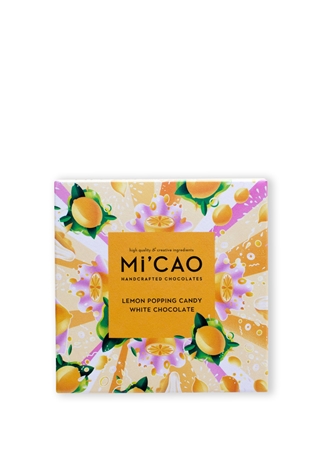 Micao Çikolata Limon Patlamalı Beyaz 70gr Eu Micao Çikolata Limon Patlamalı Beyaz 70gr Eu