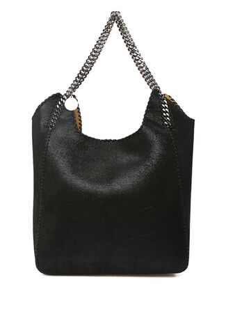 Stella McCartney Kadın Falabella Large Siyah El Çantası EU