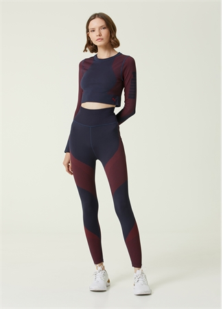 Puma Kadın Seamless Bordo Lacivert Tayt M EU