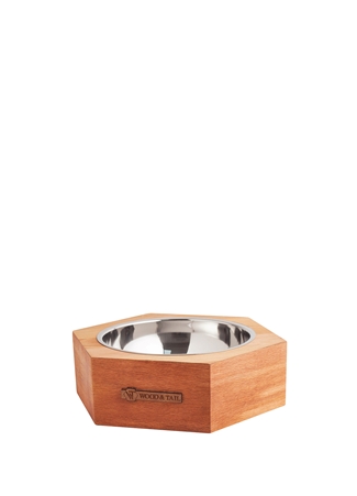 Wood&Tail Honeycowl Medium Kedi Köpek Mama ve Su Kabı Kahverengi M EU Wood&Tail Honeycowl Medium Kedi Köpek Mama ve Su Kabı Kahverengi M EU