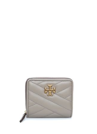 Tory Burch Kadın Kira Chevron Gri Deri Cüzdan EU Tory Burch Kadın Kira Chevron Gri Deri Cüzdan EU