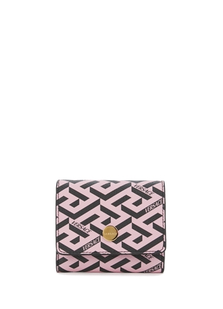 Versace Kadın La Greca Pembe Cüzdan EU Versace Kadın La Greca Pembe Cüzdan EU