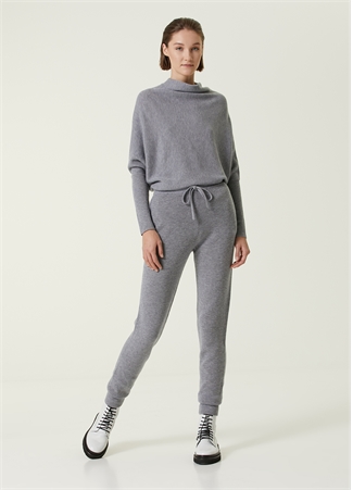 Allsaints Kadın Ridley Gri Beli Kordonlu Yün Jogger Eşofman Altı S EU Allsaints Kadın Ridley Gri Beli Kordonlu Yün Jogger Eşofman Altı S EU