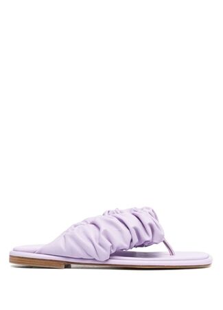 Hereu Kadın Nuvola Lila Deri Terlik Mor 36 EU