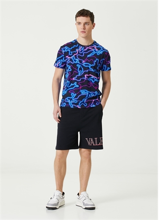 Valentino Erkek Lacivert Beli Kordonlu Logolu Bermuda S EU Valentino Erkek Lacivert Beli Kordonlu Logolu Bermuda S EU
