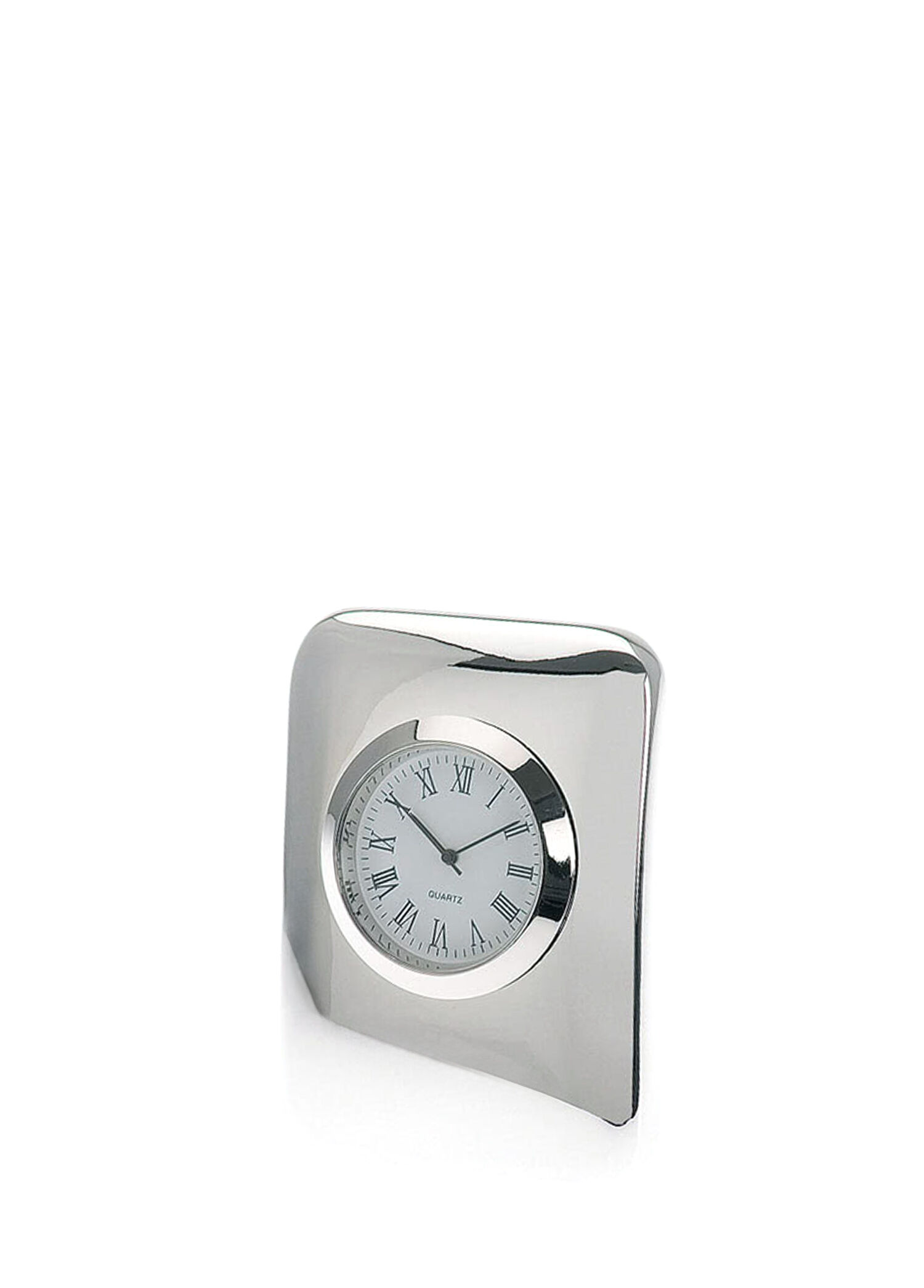 Hermann Bauer - Silver Plated Table Clock