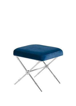 Jonathan Adler Rider X Mavi Katlanabilir Puf Jonathan Adler Rider X Mavi Katlanabilir Puf