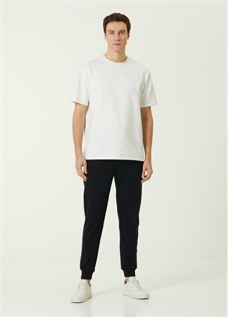 John Frank Erkek Lacivert Beli Kordonlu Jogger Eşofman Altı S EU John Frank Erkek Lacivert Beli Kordonlu Jogger Eşofman Altı S EU