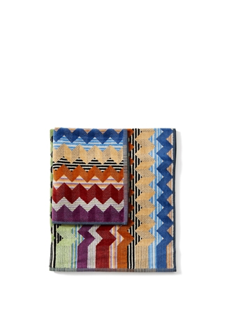 Missoni Home Alfred Colorblocked Zikzak Desenli 2li Havlu Seti Turuncu Missoni Home Alfred Colorblocked Zikzak Desenli 2li Havlu Seti Turuncu