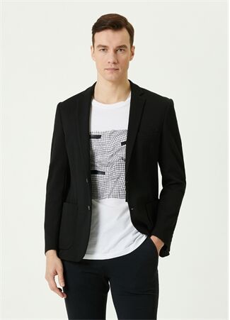 Network Erkek CEKET Siyah 46 EU