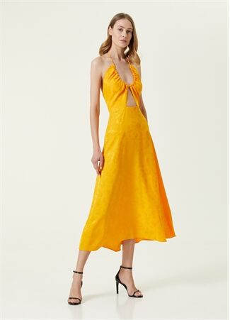 Academia Kadın ELBİSE Turuncu 34 EU