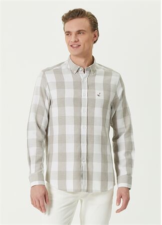 Beymen Club Erkek Gömlek Bej S