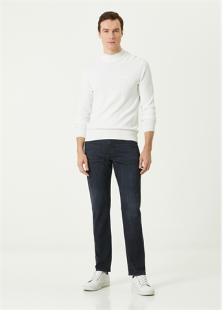 Boss Erkek Slim Fit Siyah Jean Pantolon 32 US