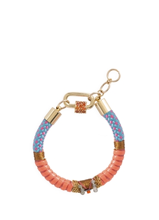 Hipanema Kadın Roger Mavi Somon Boncuklu Bileklik EU Hipanema Kadın Roger Mavi Somon Boncuklu Bileklik EU