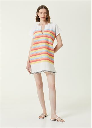 Lem Kadın Kaftan Sarı Xs Eu