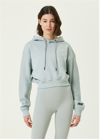 Reebok X Victoria Beckham Kadın Mavi Kapüşonlu Sweatshirt L Eu Reebok X Victoria Beckham Kadın Mavi Kapüşonlu Sweatshirt L Eu